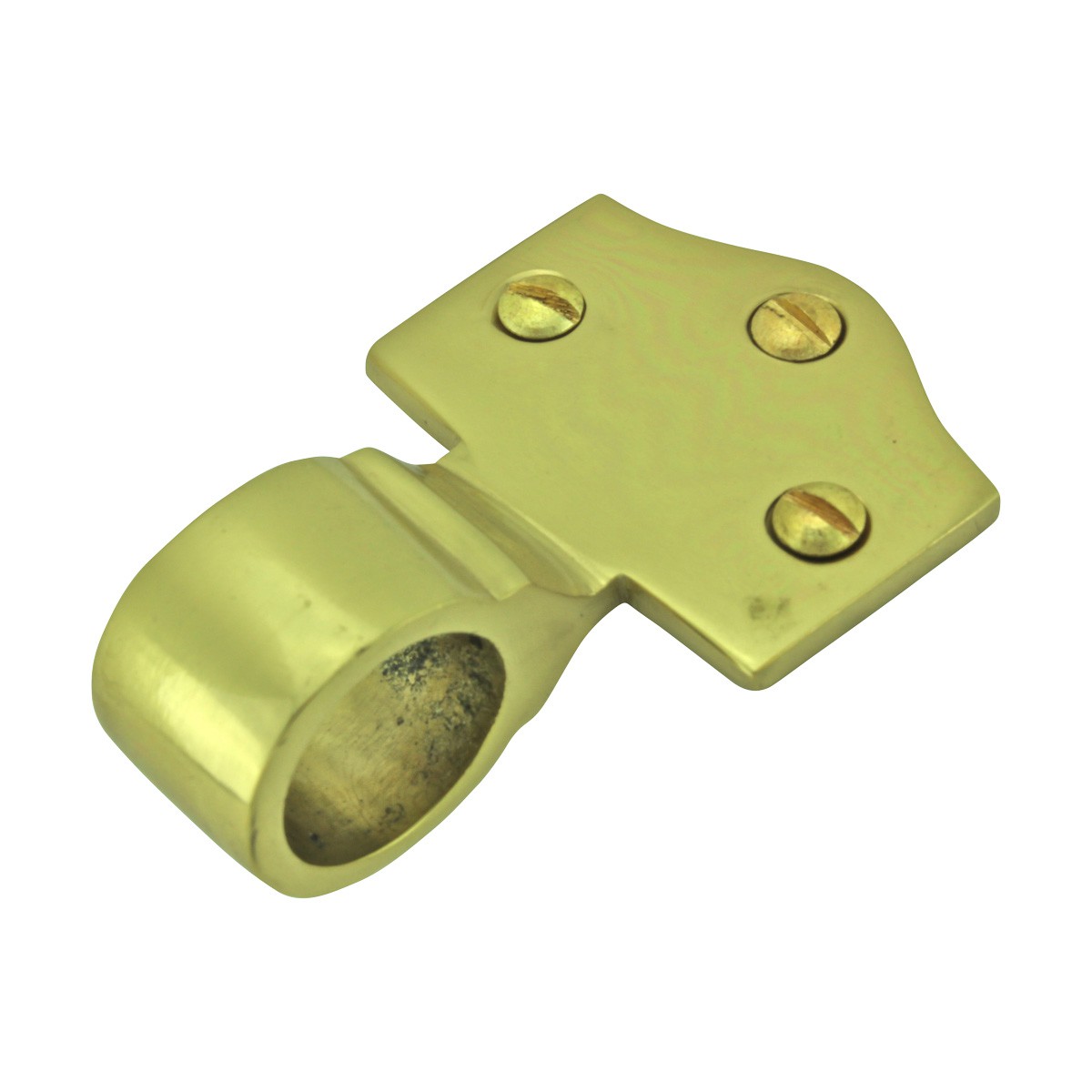 Renovators Supply Brass Window Sash Lock Bracket 2.5" Lacquered Finish ...