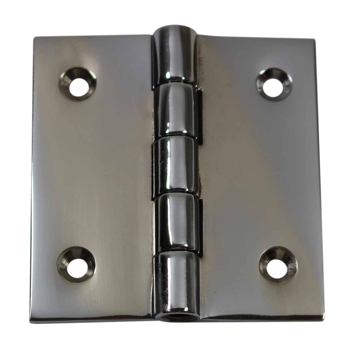 Renovators Supply Bright Chrome Plated Cabinet Door Square Hinge 2 in ...