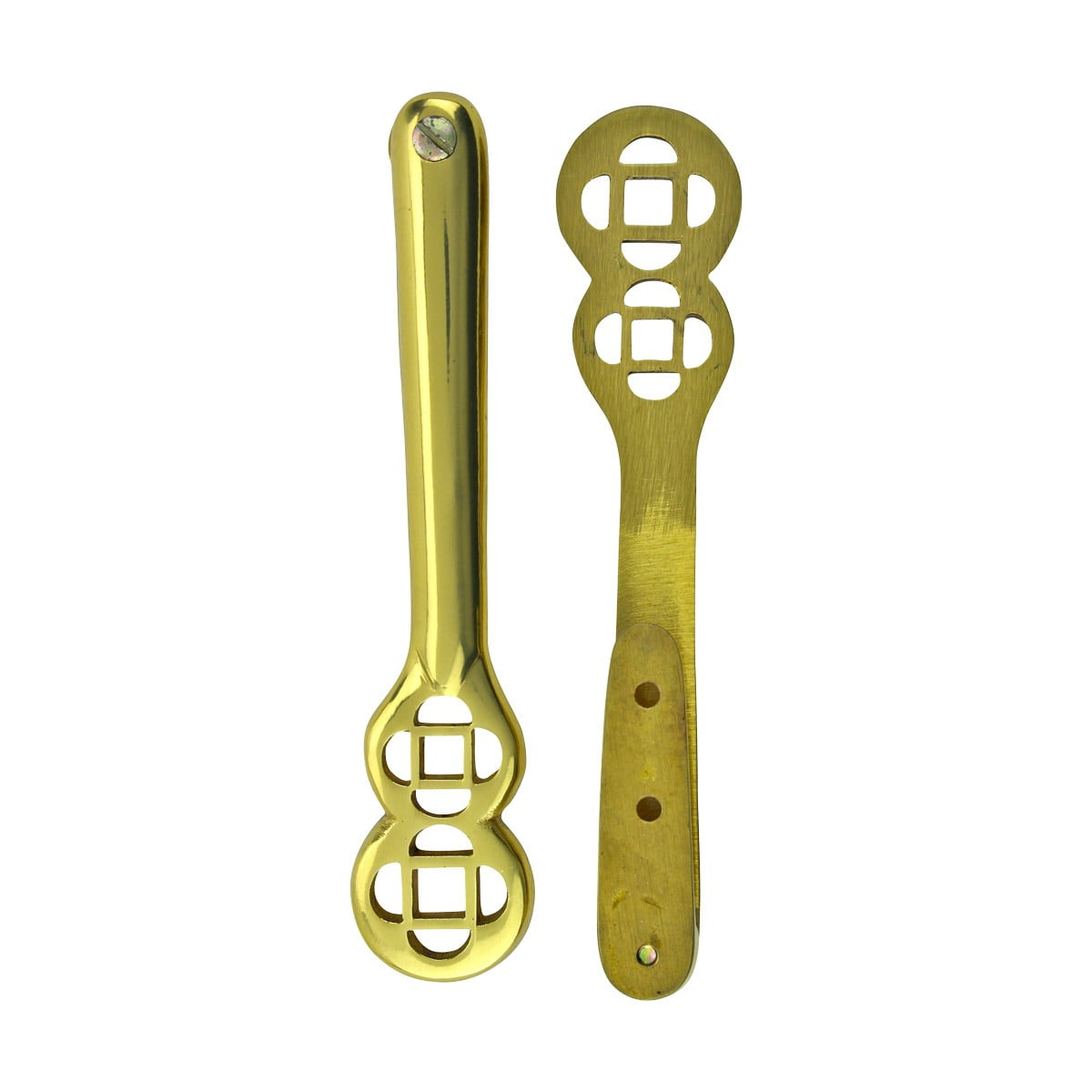 Renovators Supply Carpet Holder Clips 5.25 in. Brass Carpet Runner ...
