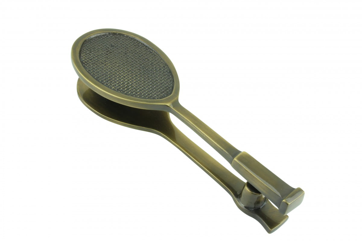 Renovators Supply Cast Brass Door Knockers for Front Door 7.5" Tennis ...