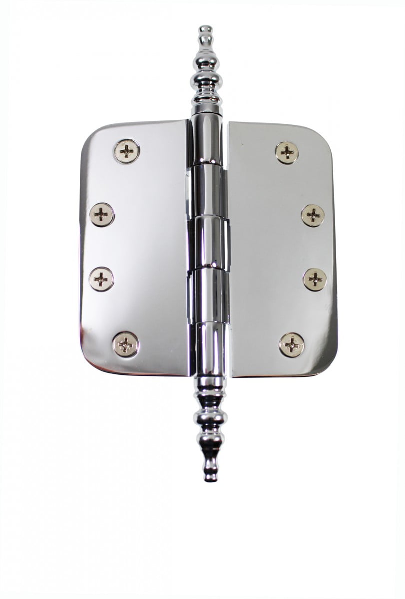 Renovators Supply Chrome Plated Brass Cabinet Door Hinge 4 in Kitchen ...