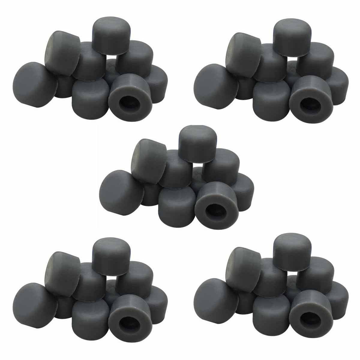 Renovators Supply Grey Premium Silicone Door Stopper Tips 1/4" Inner ...