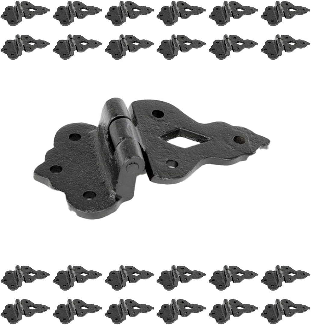 Renovators Supply Hoosier Cabinet Hinges - Wrought Iron Offset Kitchen ...