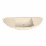 Renovator's Supply 21" Triangular Countertop Bathroom Vessel Sink White ...