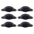 Free Shipping! Renovators Supply Kitchen Cabinet Handles 4.5 in. Black ...