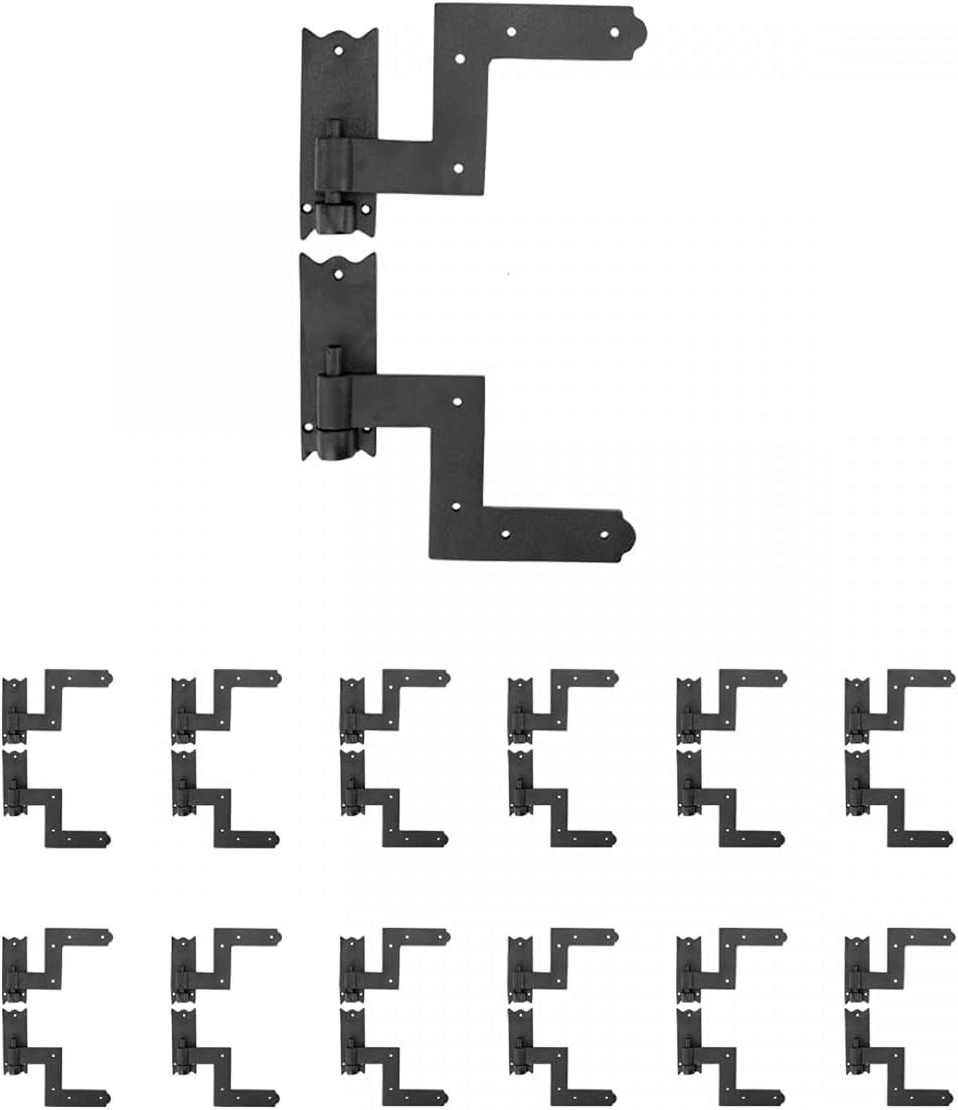 Renovators Supply Manufacturing Black Wrought Iron Shutter Lift Off ...