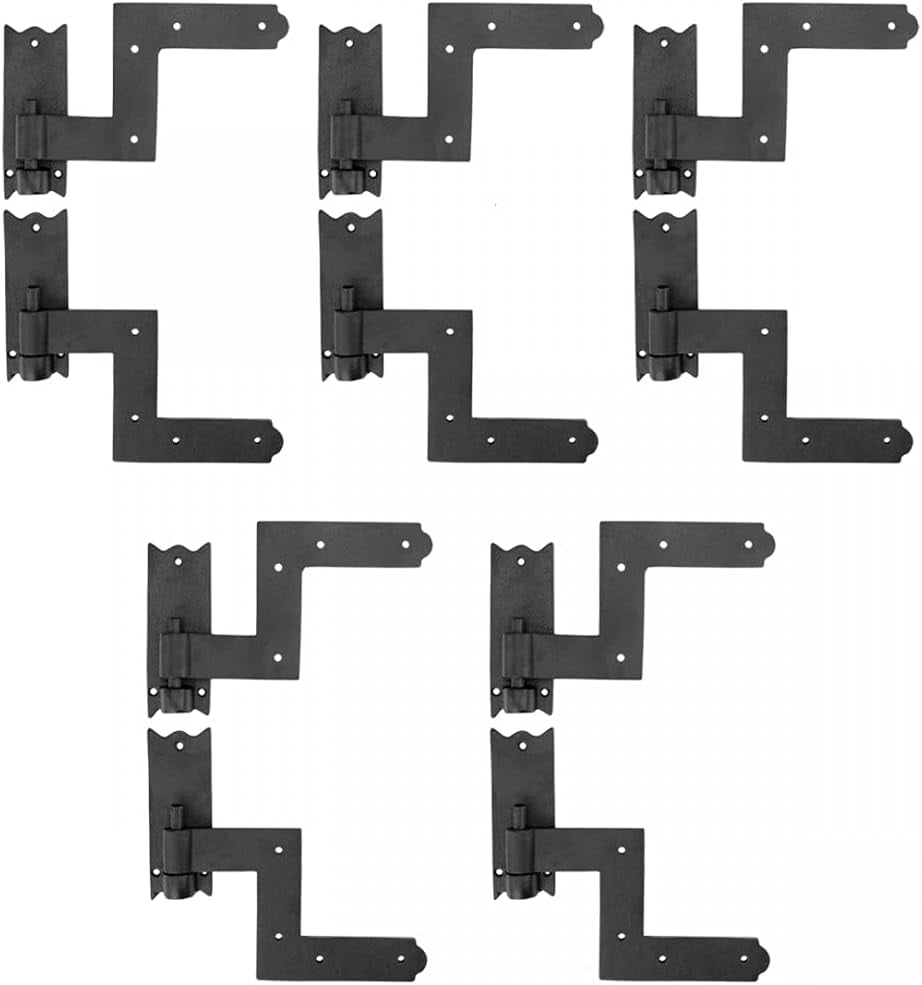 Renovators Supply Manufacturing - Heavy-Duty Black Wrought Iron Shutter ...