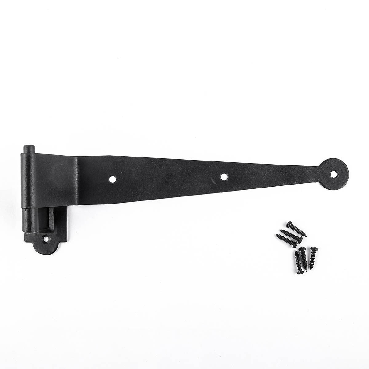 Renovators Supply Offset Lift Off Pintle Strap Hinge 11 3/4" Black ...