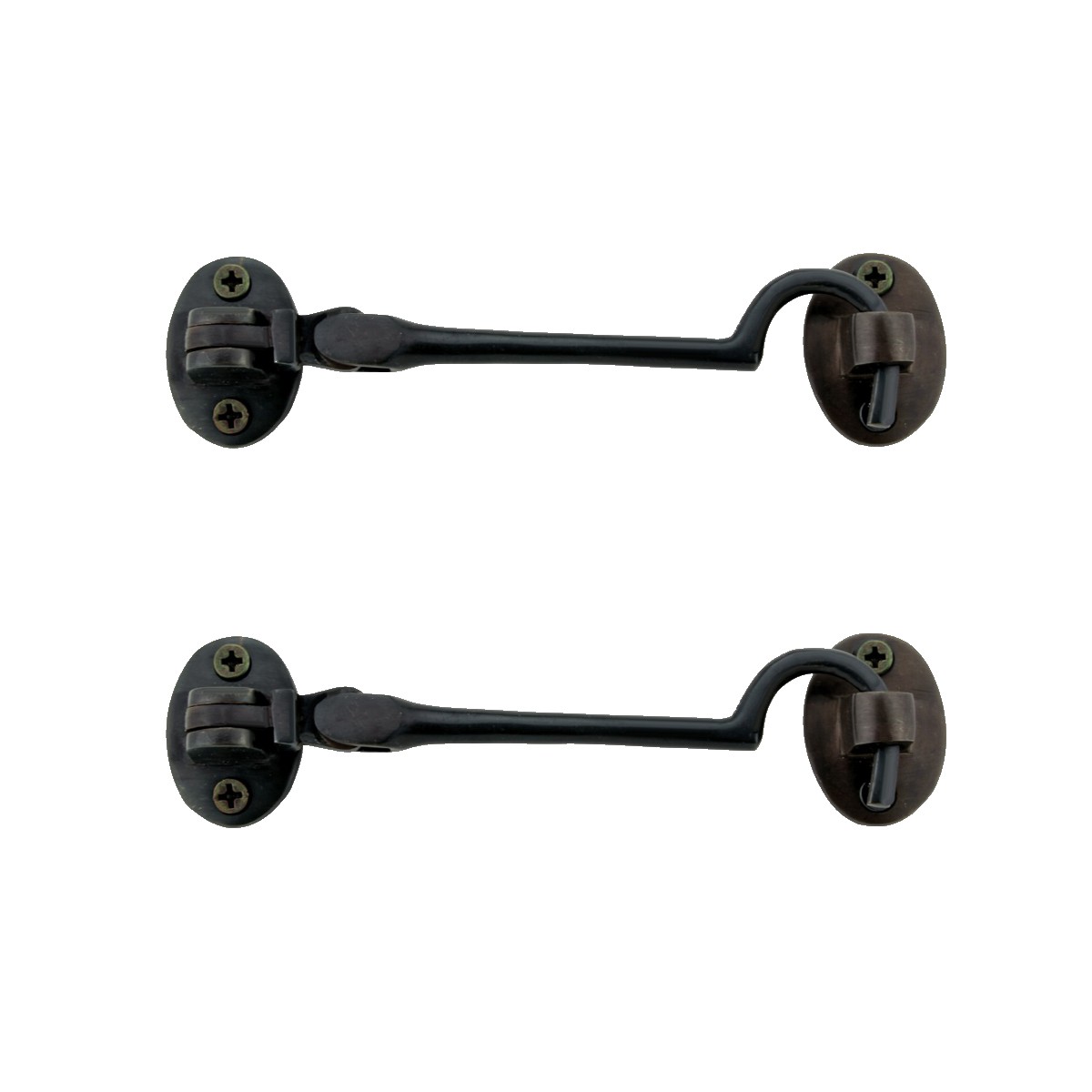 Renovators Supply Oil Rubbed Bronze Finish Brass Swivel Pivot Style ...