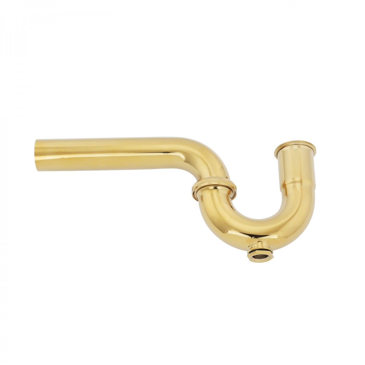 Renovators Supply P Trap Titanium plated Brass Finish Stainless Steel 1 ...