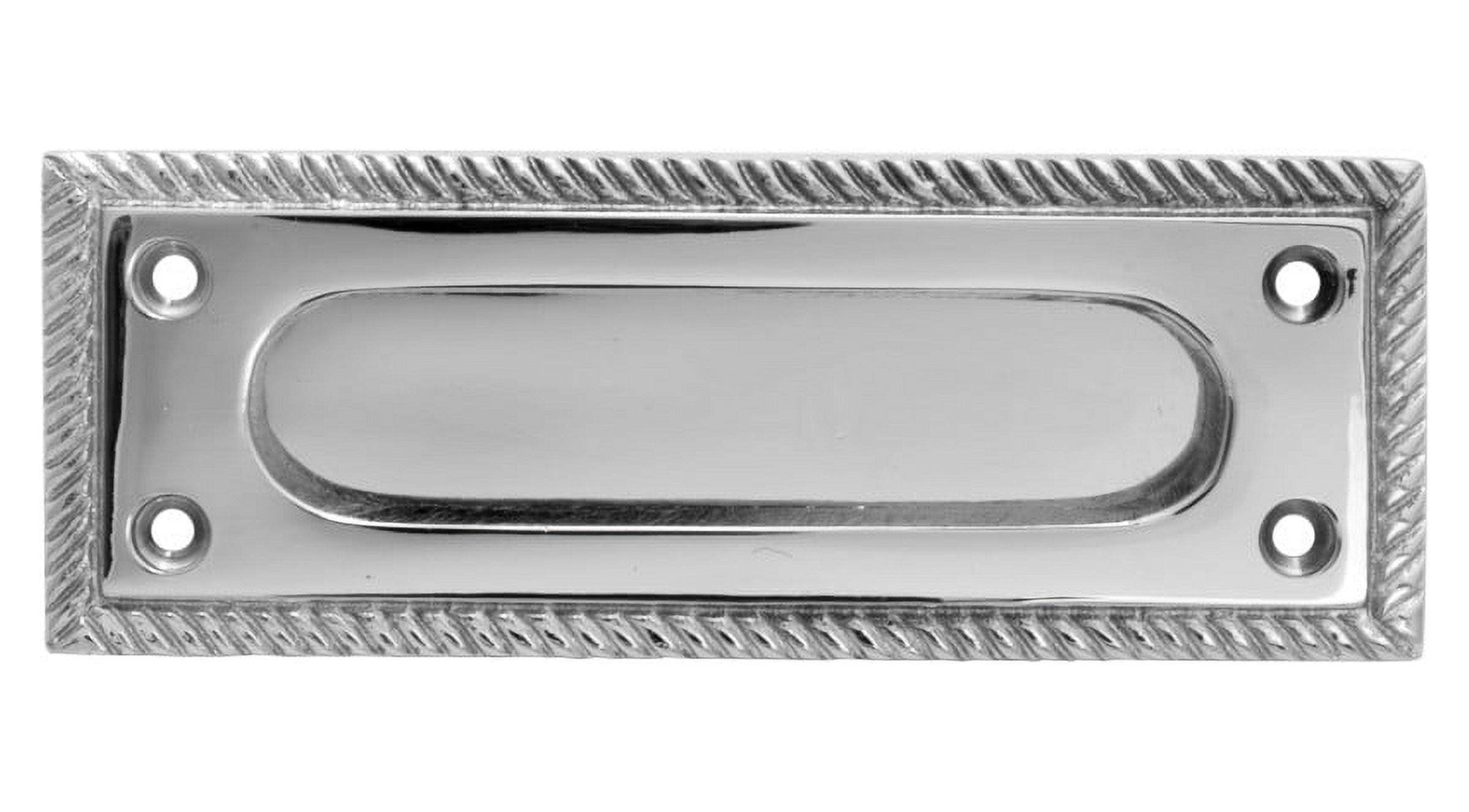 Renovators Supply Rectangular Brass Window Sash Lift 5" Chrome Georgian ...