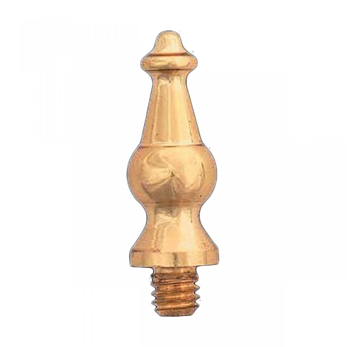 Renovators Supply Solid Brass Medium Cabinet Door Hinge Finial Pair 7/8 ...