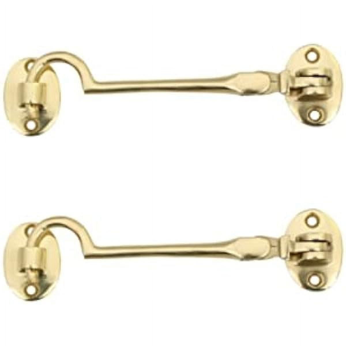 Renovators Supply Solid Brass Swivel Pivot Style Cabin Eyelet Latches 4 ...