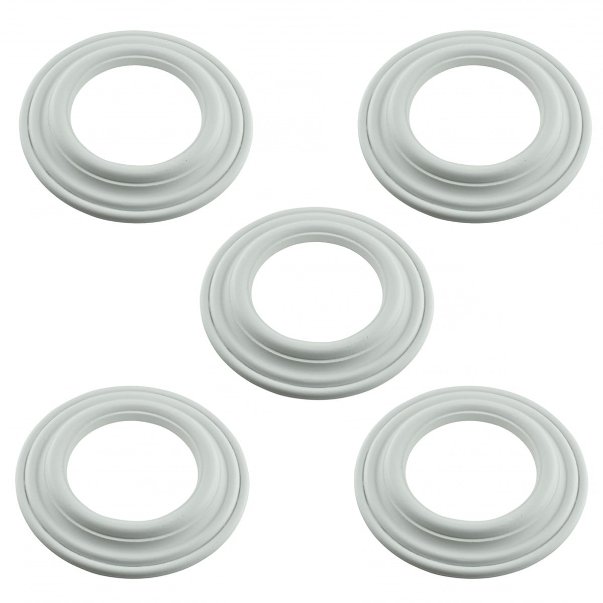 Renovators Supply Spot Light Ring White Trim 5" ID x 9" OD Mini ...