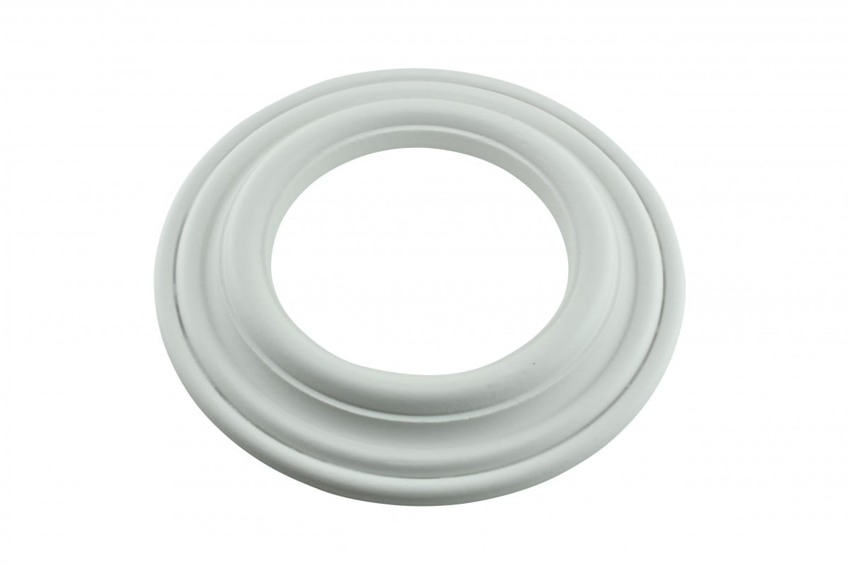 Renovators Supply Spot Light Trim White Urethane foam Recessed Light ...