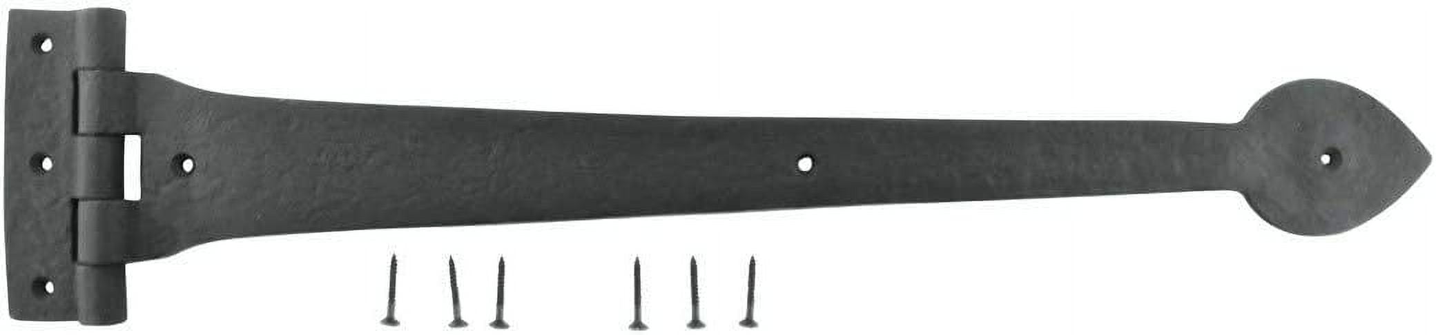 Renovators Supply Strap Hinge - Wrought Iron Spade Tip Hinges - Rustic Hinges for Cabinets ...