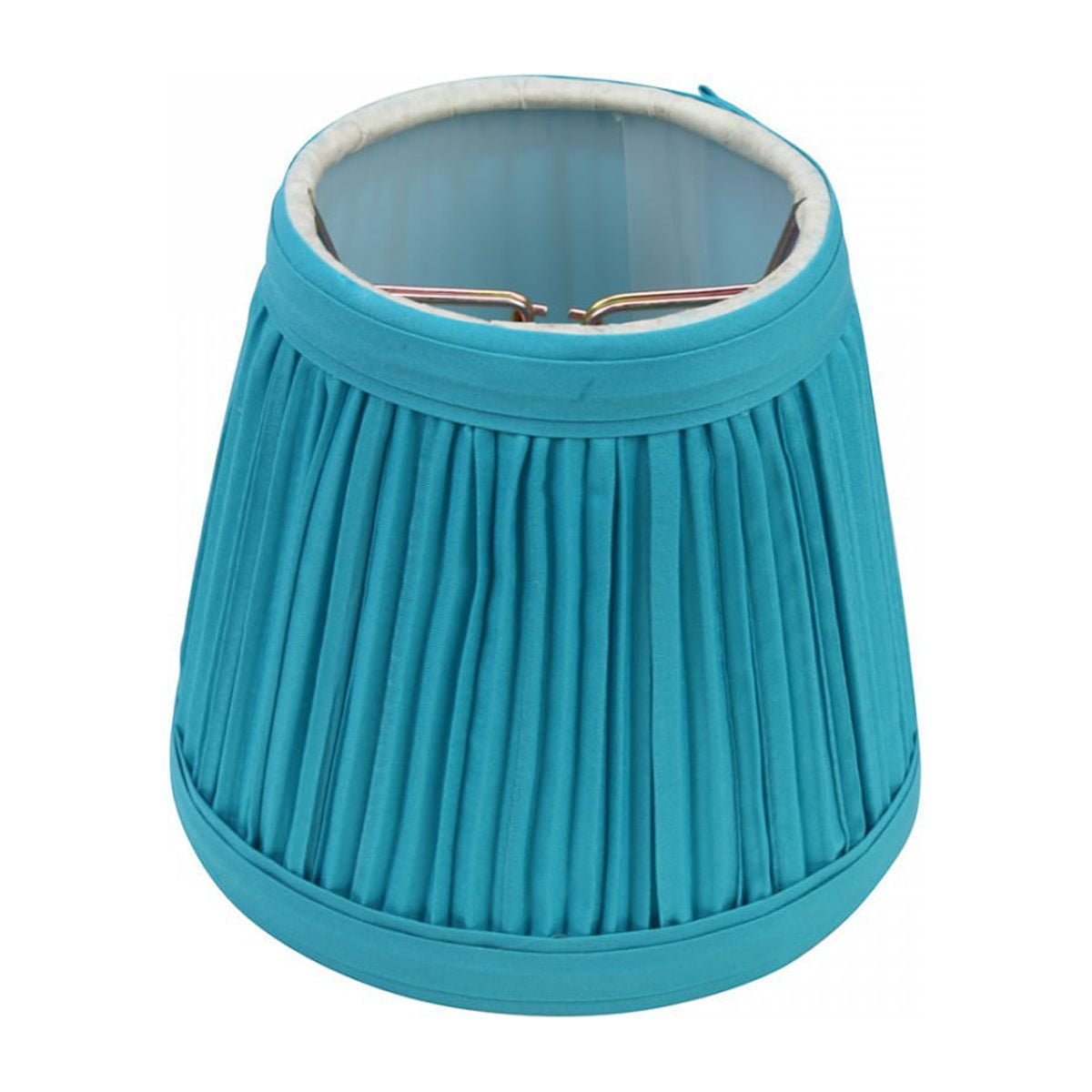 Renovators Supply White Lamp Shades for Table Lamps 4" Tall Pleated ...