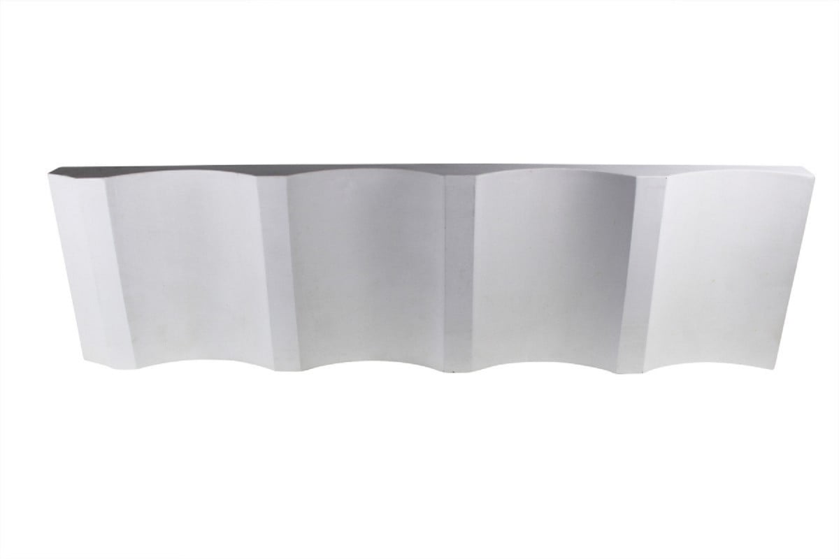 Renovators Supply White Urethane foam Chair Rail moulding - Walmart.com