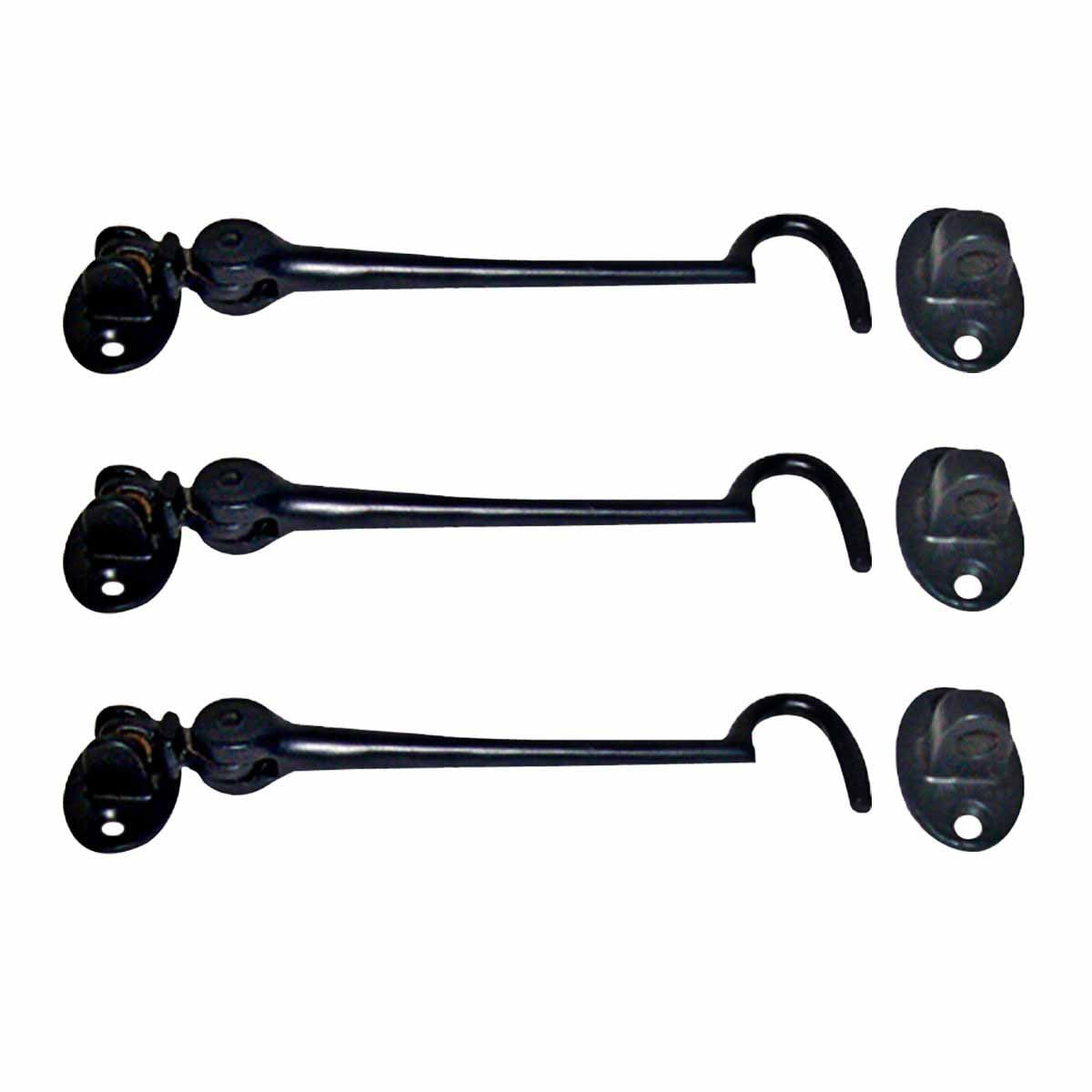 Renovators Supply Wrought Iron Cabin Eye Hooks For Doors, Gates and ...