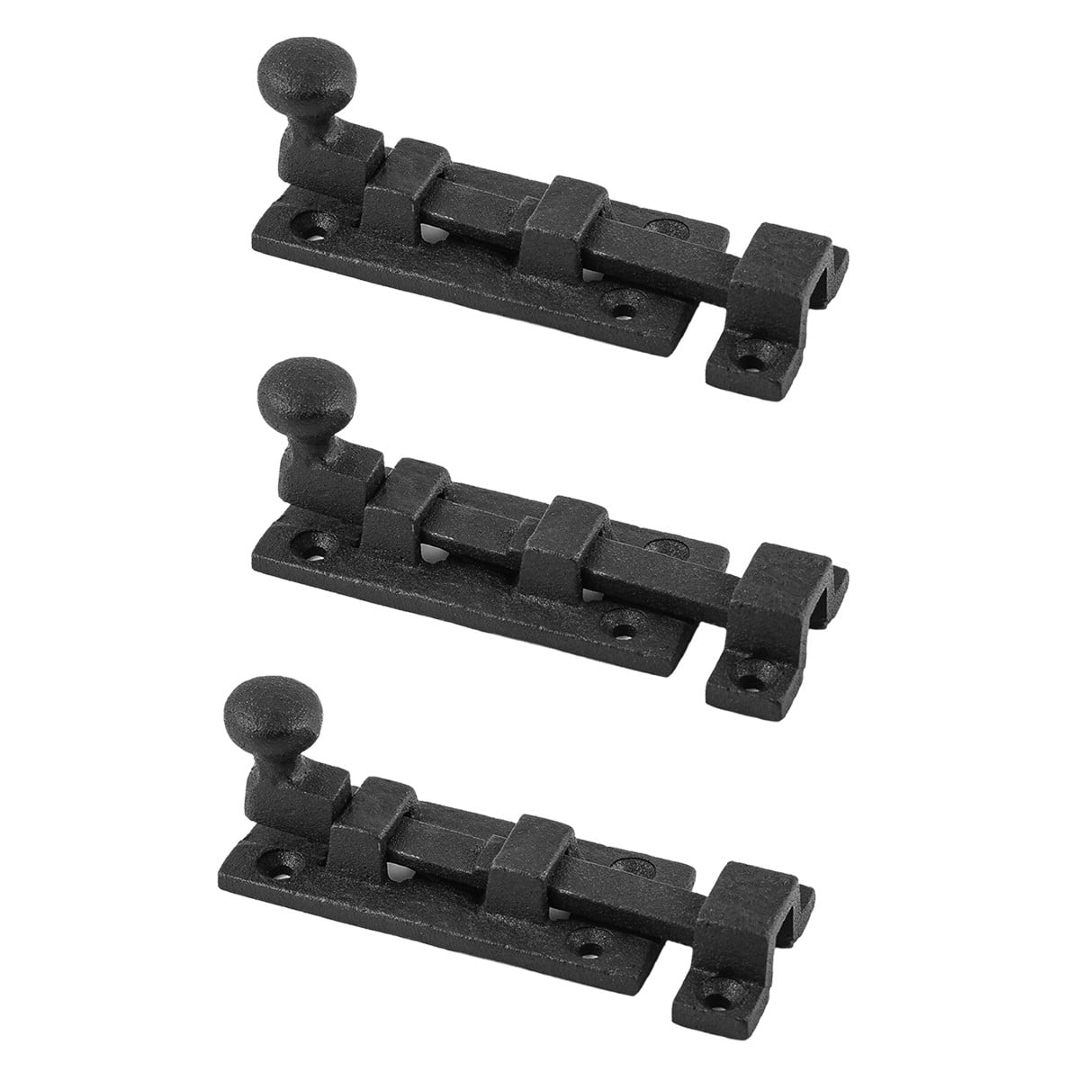 Renovators Supply Wrought Iron Slide Bolt Lock Catch For Doors Gates ...