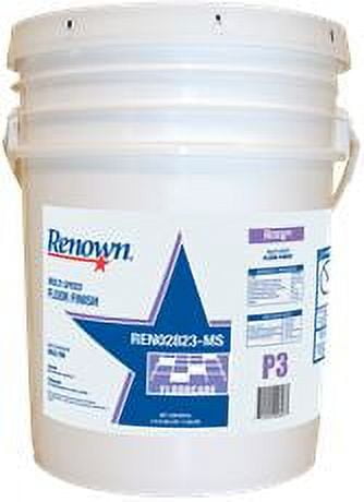Renown Multi Speed Floor Finish, 5 Gallon, 1 Pail - Walmart.com