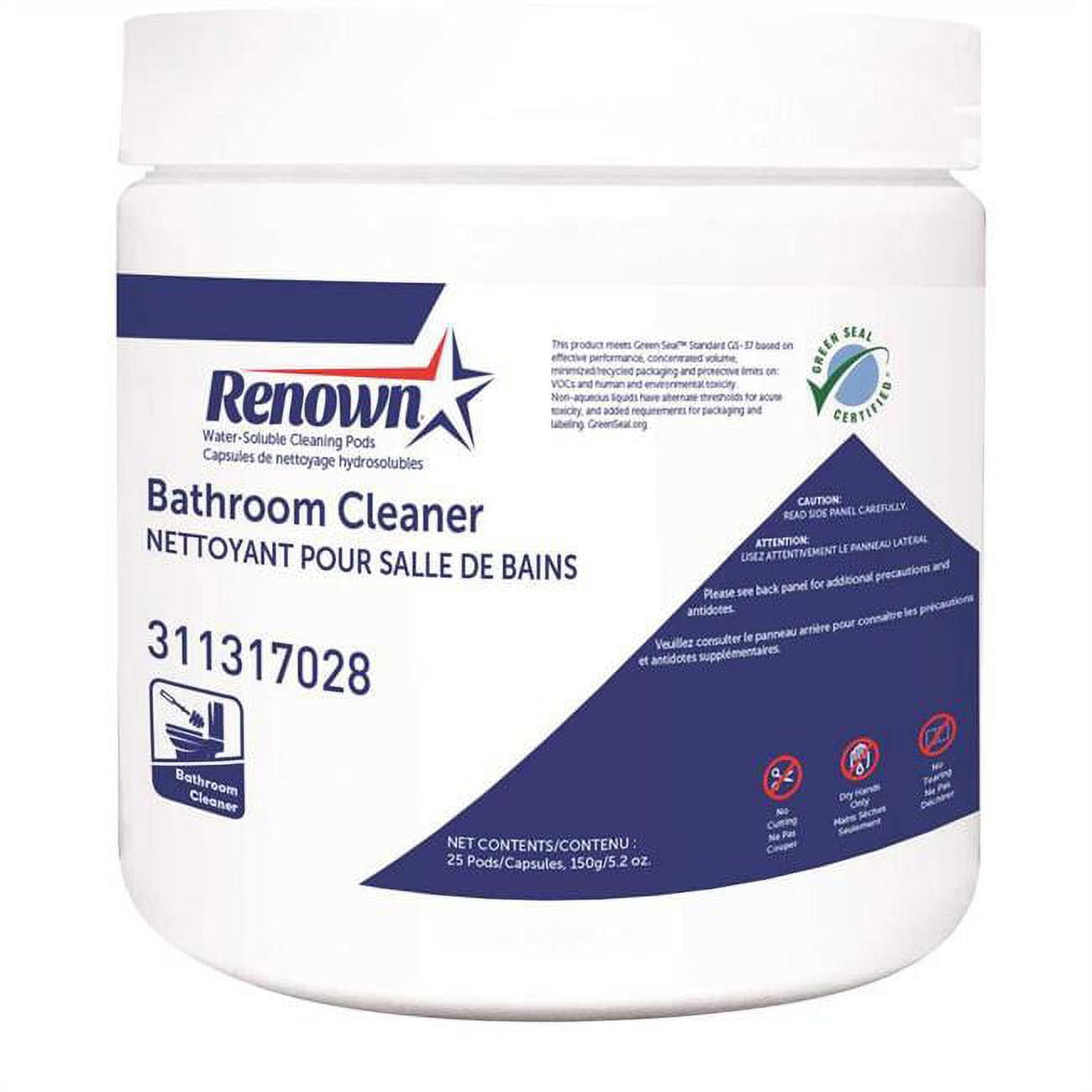 Renown RN-114-25G6 Bathroom Cleaner Pod - Walmart.com