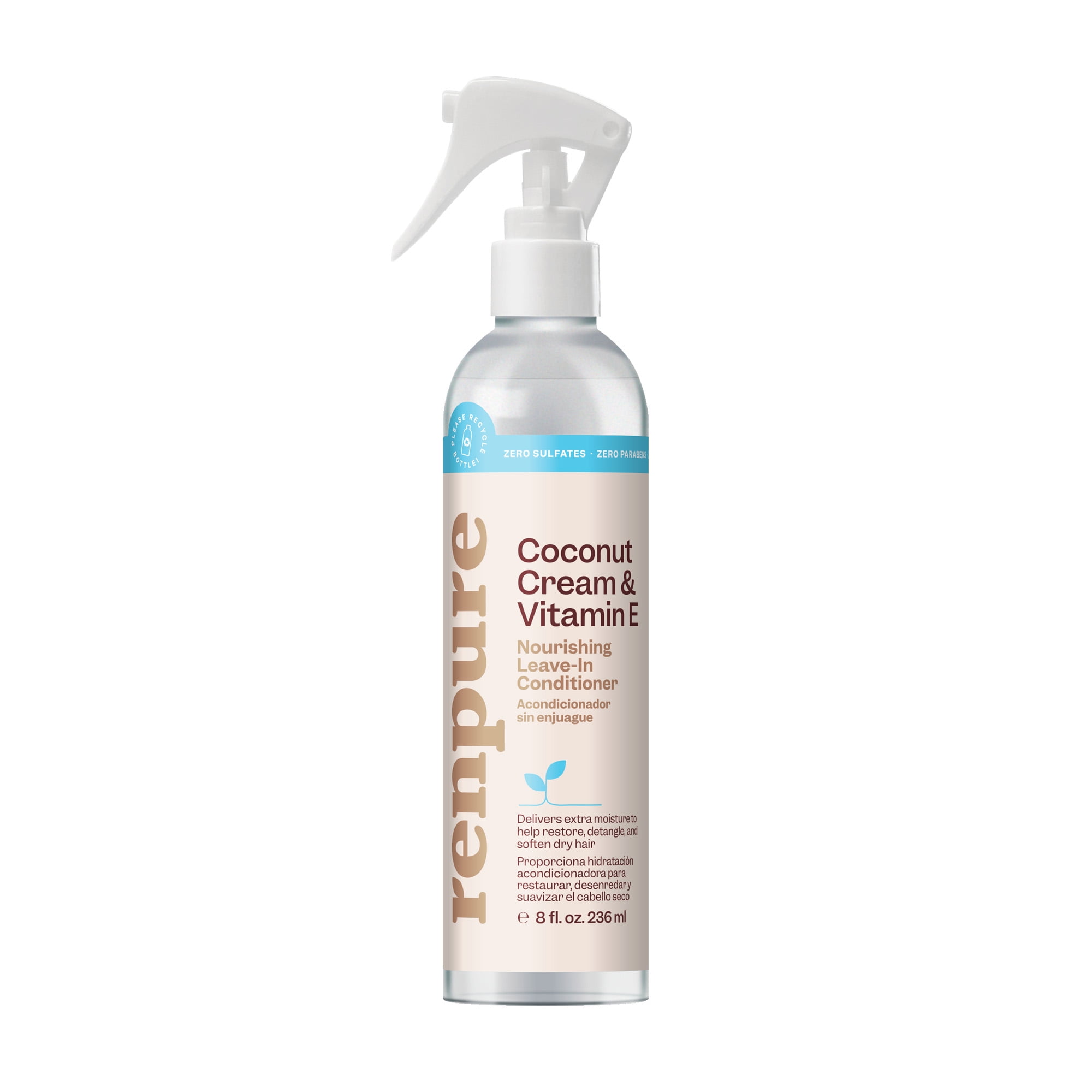 Renpure Coconut Cream and Vitamin E Nourishing Leave-In Conditioner ...