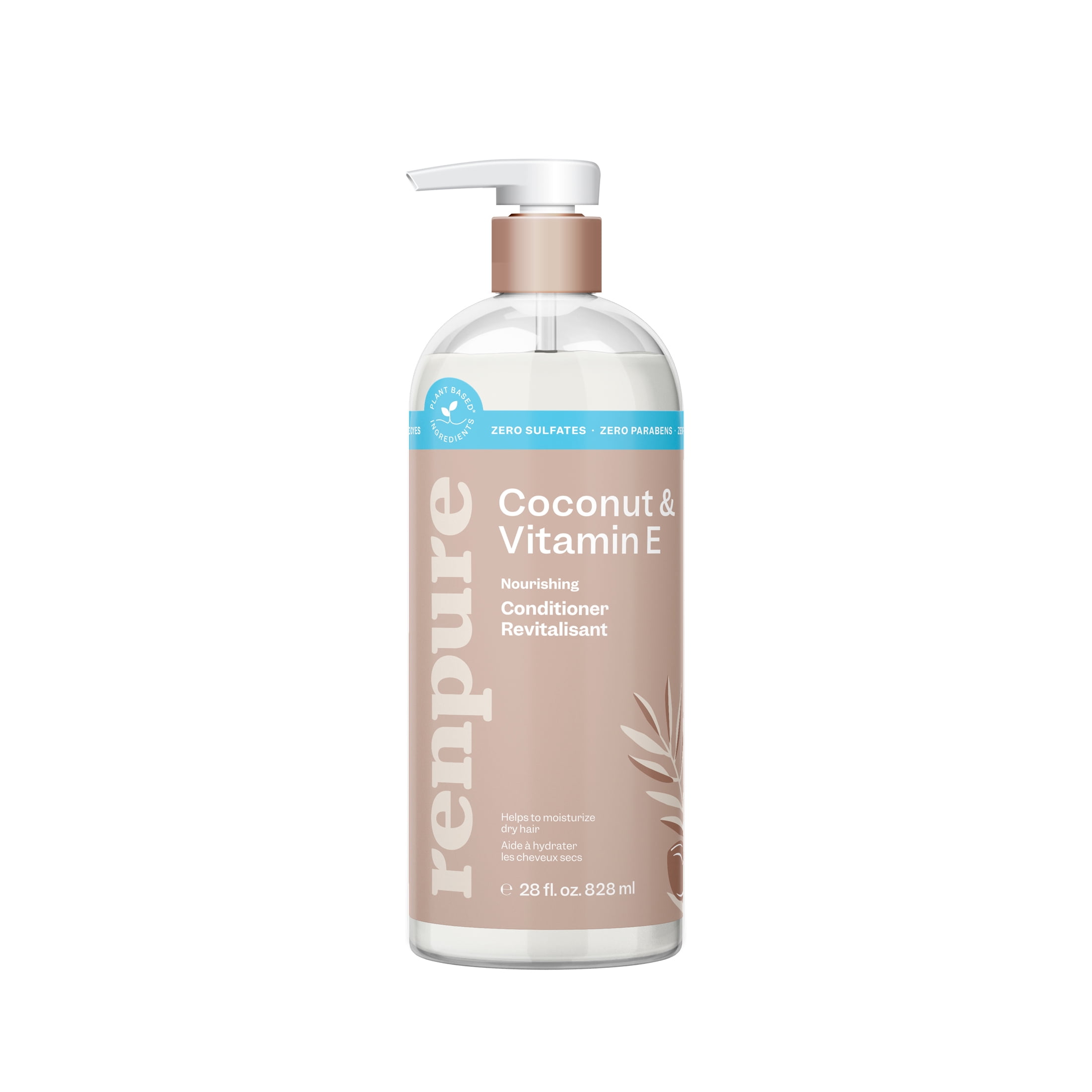 Renpure Coconut & Vitamin E Nourishing Conditioner, for All Hair Types ...