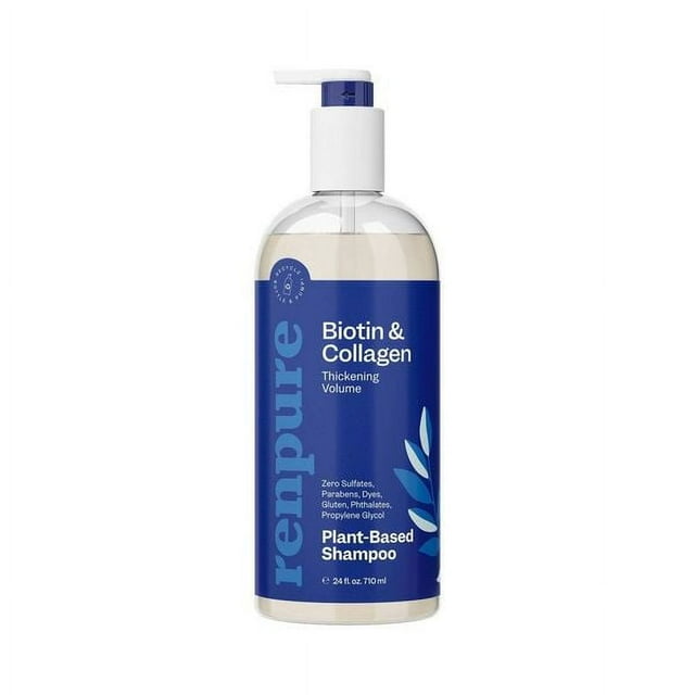 Renpure Plant Based Beauty Biotin & Collagen Shampoo - Walmart.com