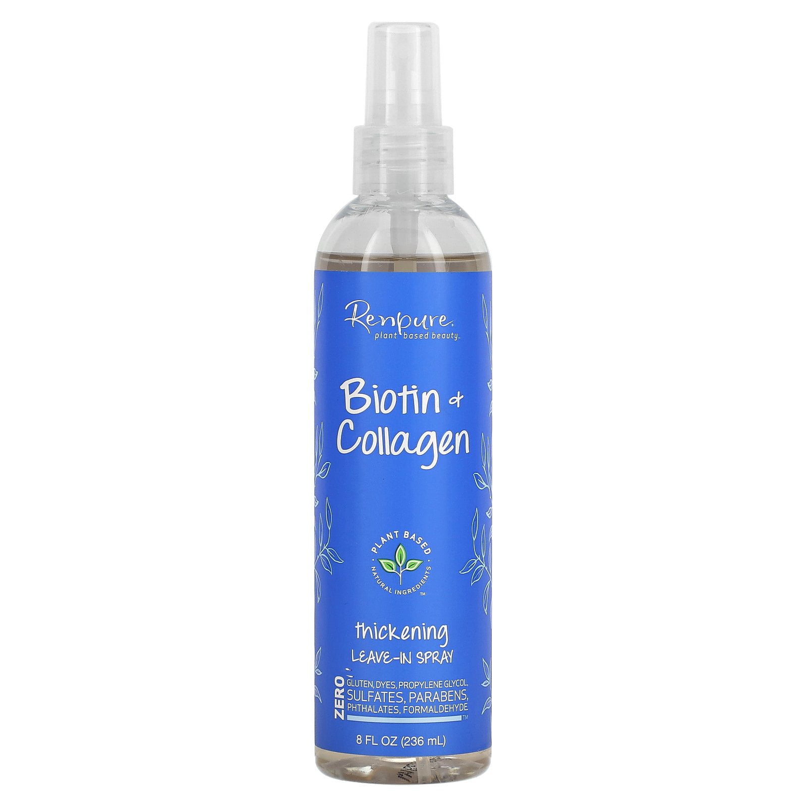 Renpure Plant Based Beauty - Organic Biotin & Collagen Thickening Hair ...