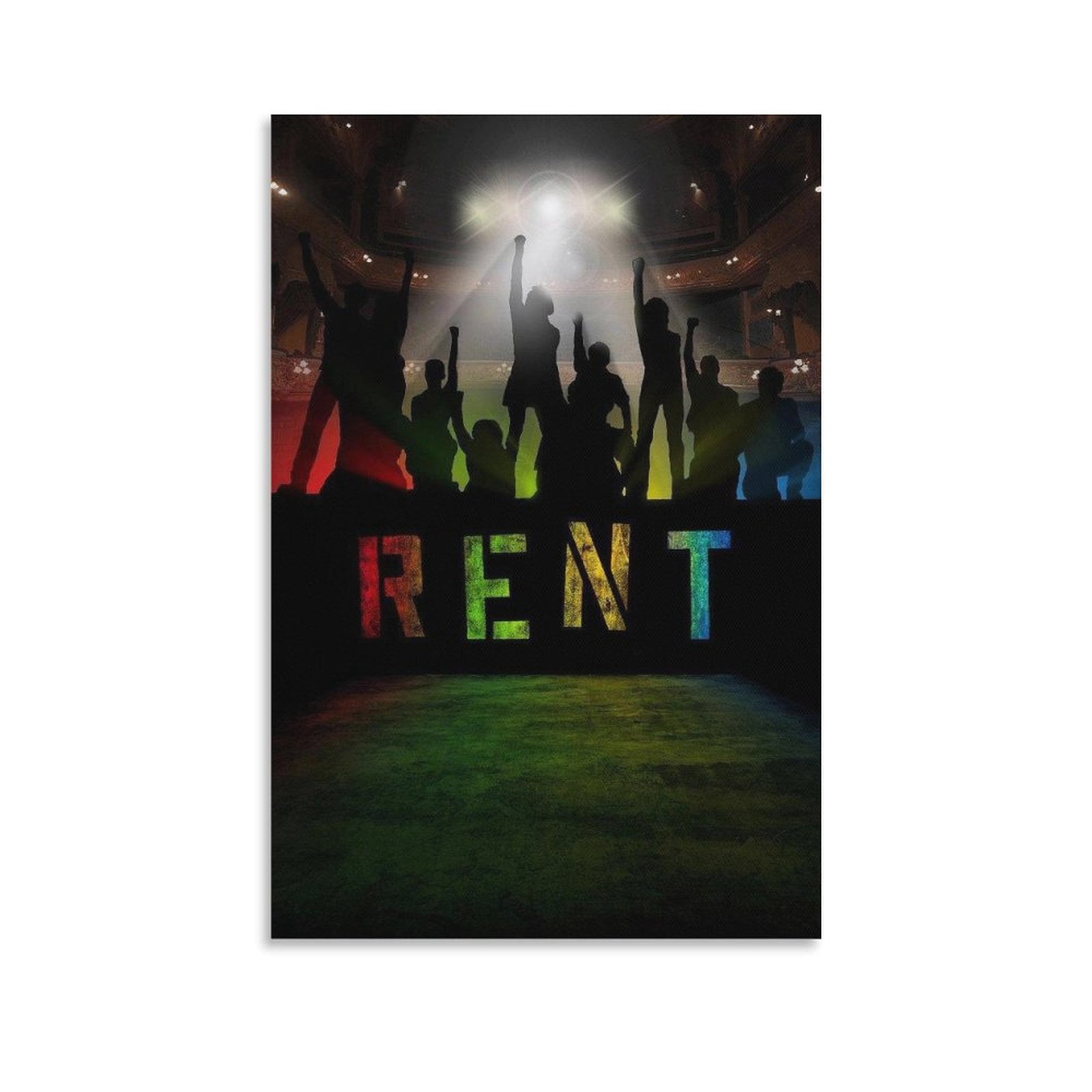 Rent Musical Poster (3) Print Photo Art Painting Canvas Poster Home ...