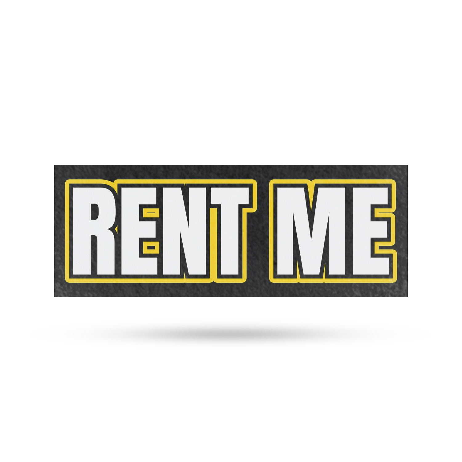 Rent Me Vinyl Decal 48 Inch x 18 Inch Weatherproof Heavy-Duty Adhesive ...