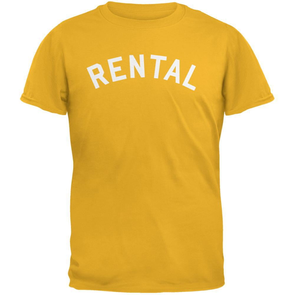 Rental Inspired By Frank Zappa Gold Adult T-Shirt - Medium - Walmart.com