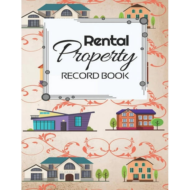 Rental Property Record Book : Rental Property Landlord Income ...