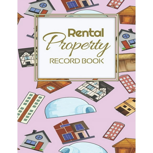Rental Property Record Book : Rental Property Landlord Income ...