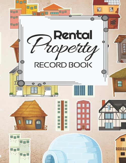 Rental Property Record Book : Rental Property Landlord Income ...
