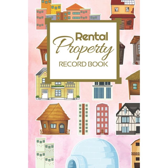 Rental Property Record Book : Rental Property Landlord Income ...