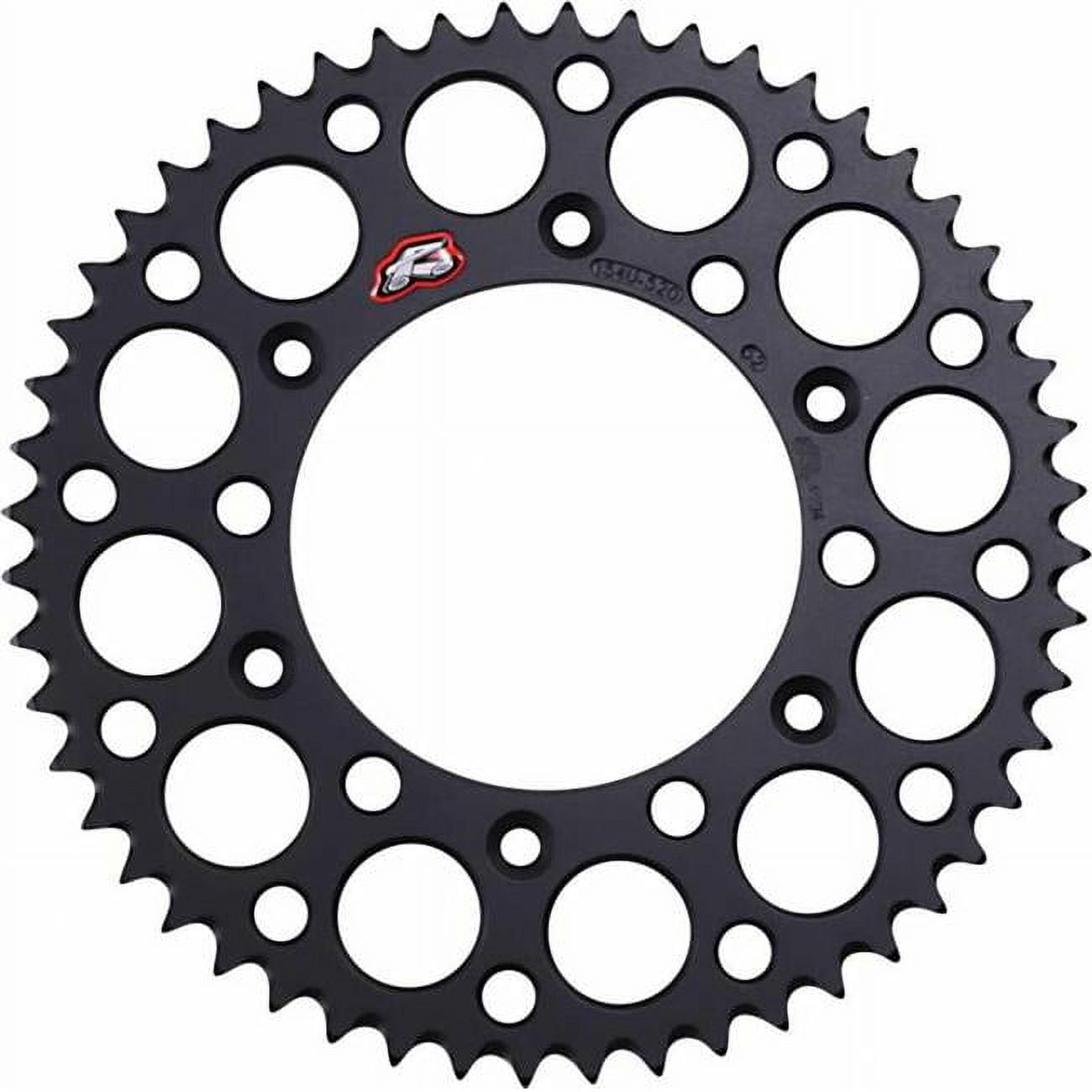 Renthal 00-07 Honda CR 125R Rear Grooved Sprocket - Black 520-52P Teeth - Walmart.com