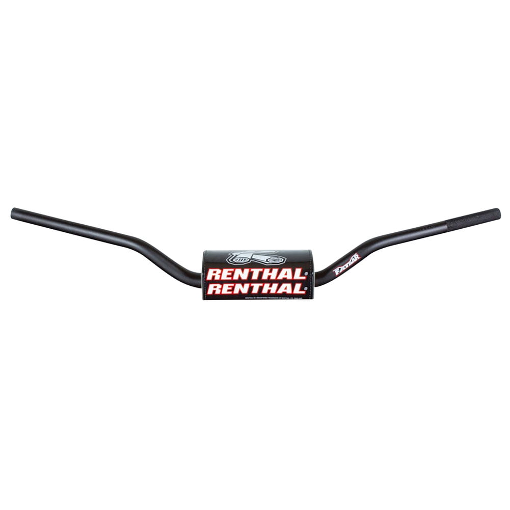 Renthal 1 1/8" FatBar CR High Bend (#605) Black For KTM 690 ENDURO 2008 ...