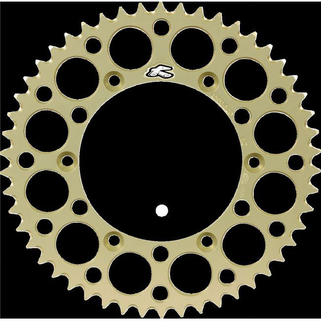 Renthal 150U-520-49GBHA Ultralight Rent Rear Aluminum Yamaha Sprocket ...