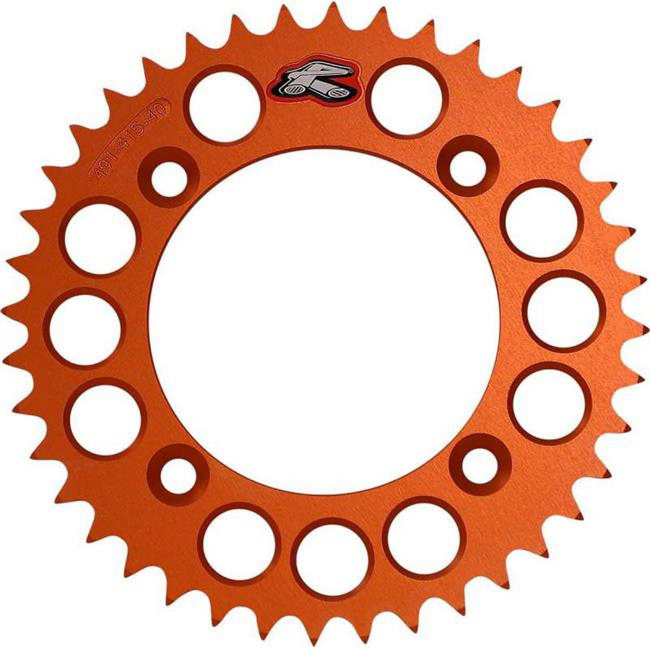 Renthal 36 Tooth Orange Ultralight Rear Sprocket (491--415-36P-OR ...