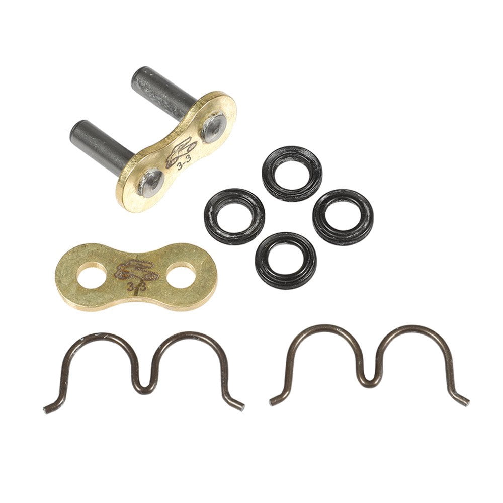 Renthal 520 R33 O-Ring Rivet Master Link Gold (C403) - Walmart.com