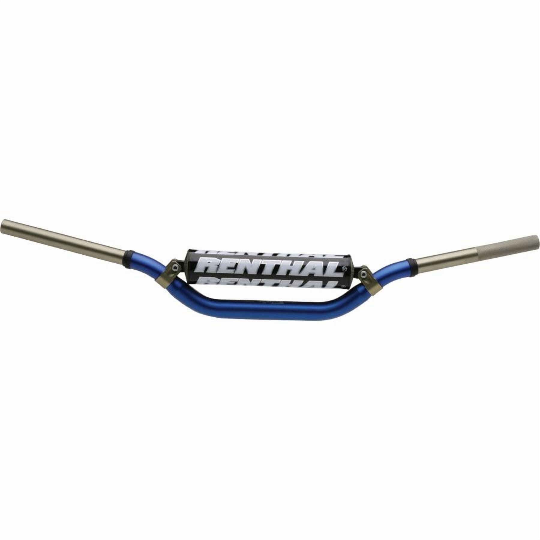 Renthal 999-01-BU-07-184 Twinwall Blue 1-1/8" Aluminum Handlebar ...