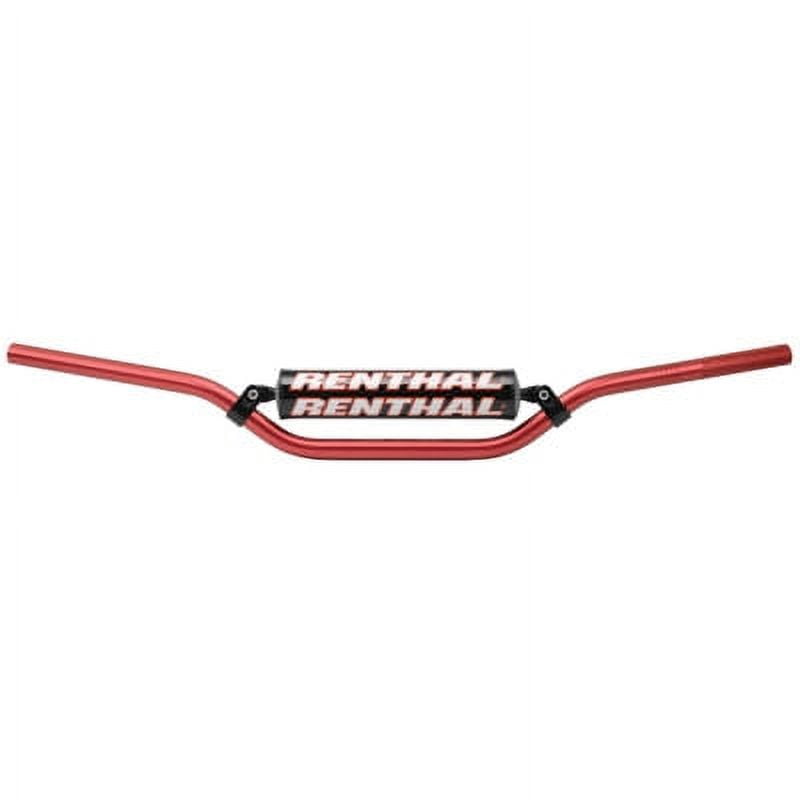 Renthal Aluminum 7/8" Handlebar CR High Bend Red for Yamaha RT1MX 1970 ...