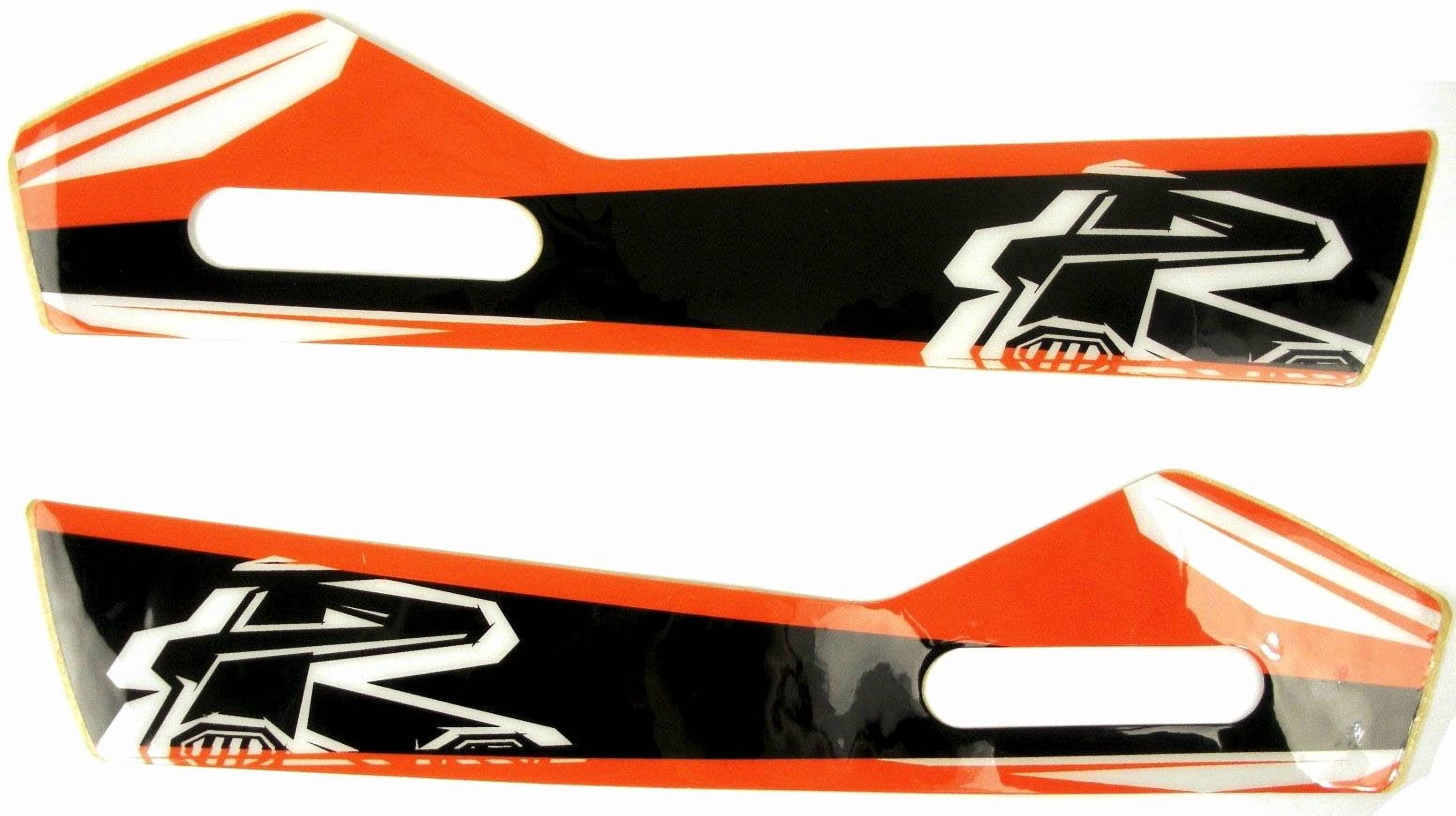 Renthal Moto Handguard Sticker Kit, Orange - Walmart.com