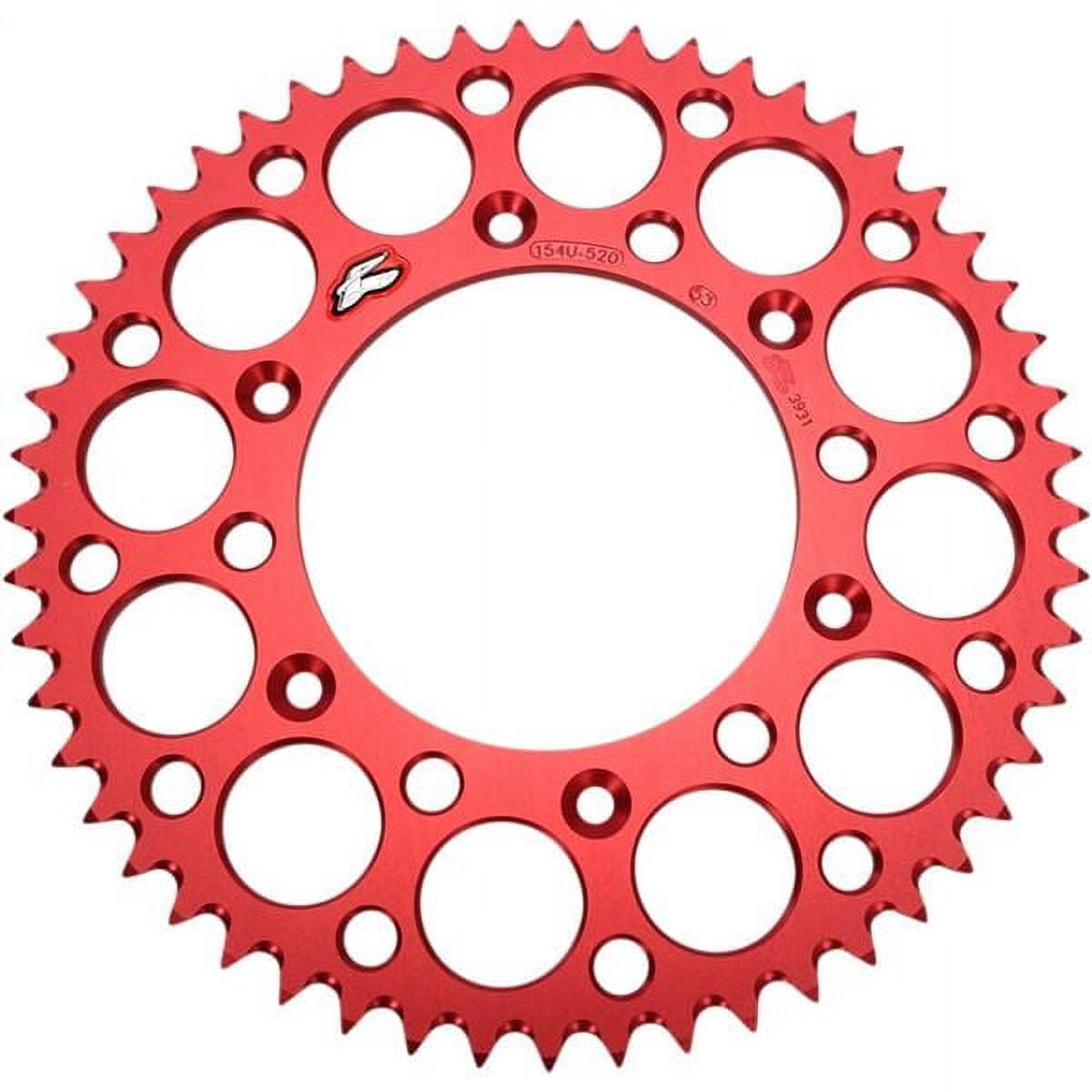 Renthal Ultralight Rear Sprocket-Honda-CR/CRF 125-500-84-15-53-Red ...
