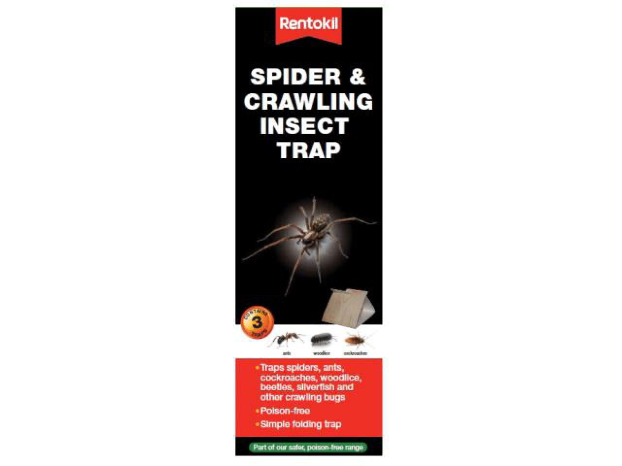 Rentokil - Spider & Crawling Insect Trap - Walmart Business Supplies