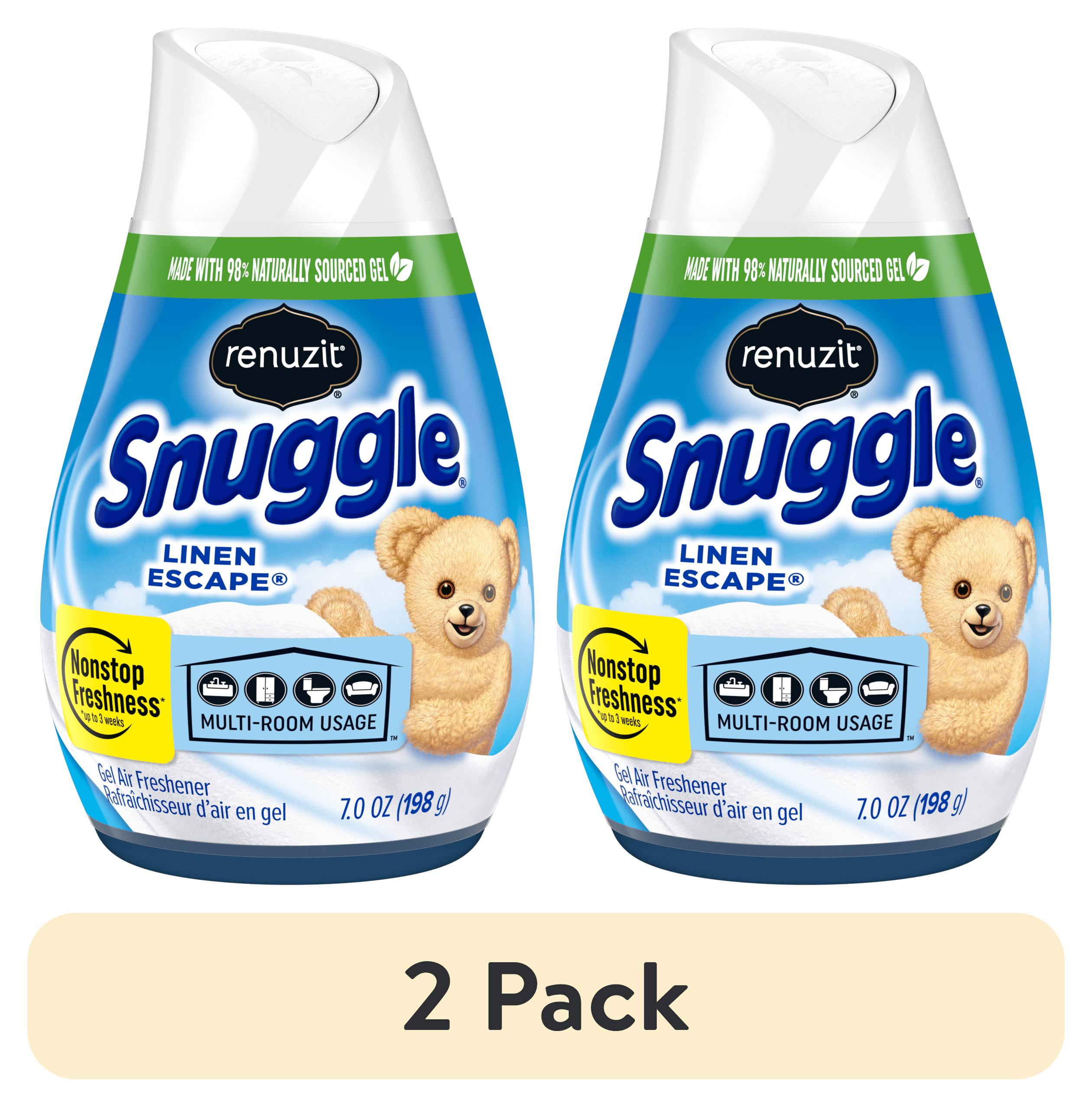 (2 pack) Renuzit Adjustable Snuggle Linen Escape 7oz/198g - Walmart.com