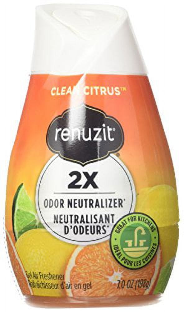 Renuzit Citrus Sunburst Cone Air Freshener, 7 oz, Pack of 6 - Walmart.com