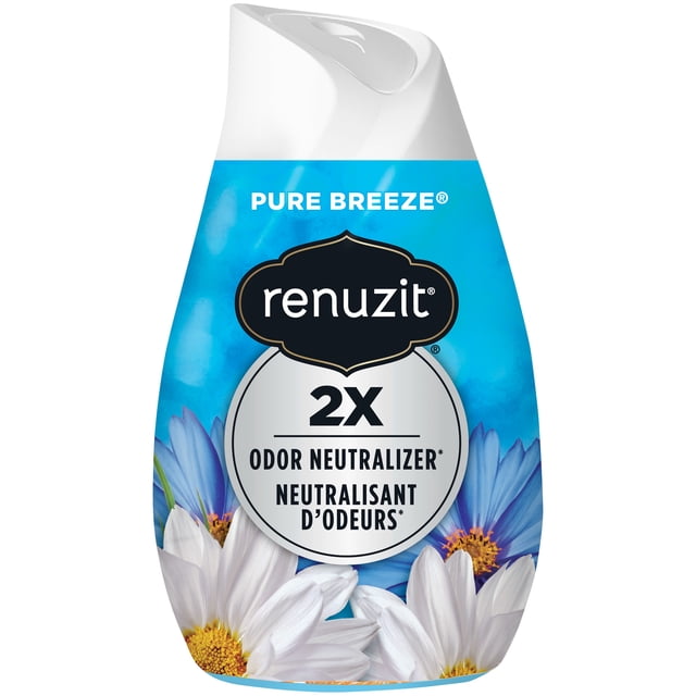 Renuzit Gel Air Freshener, Pure Breeze, 1 Cone - Walmart.com